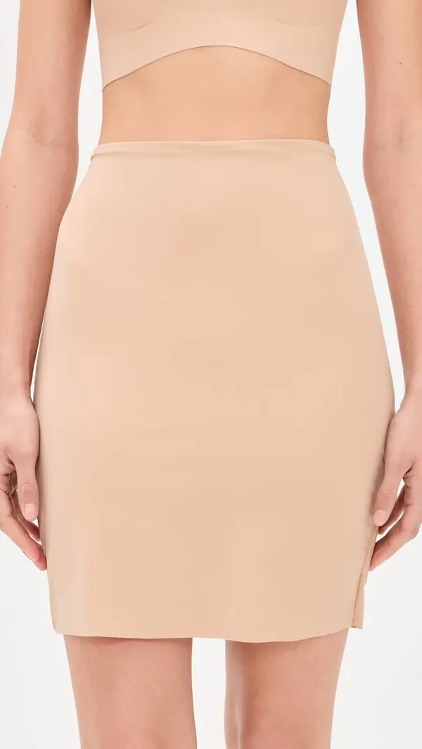 Commando Half Slip With Control Shorts