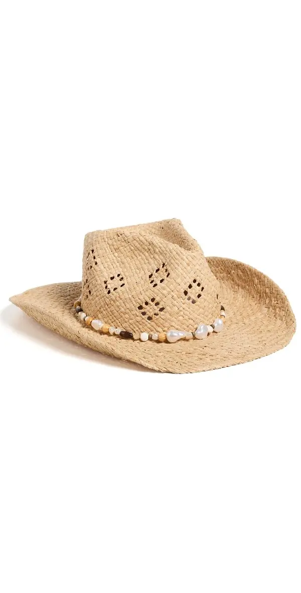 Lack Of Color Sol Cowboy Hat - Natural