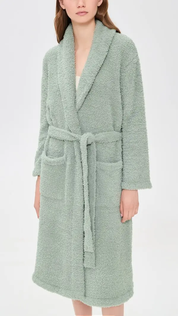 Barefoot Dreams Cozychic Adult Robe - Wave