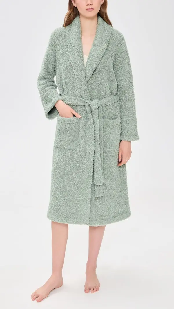 Barefoot Dreams Cozychic Adult Robe - Wave