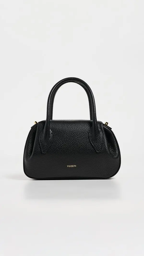 Yuzefi Mini Duffle Bag - Black