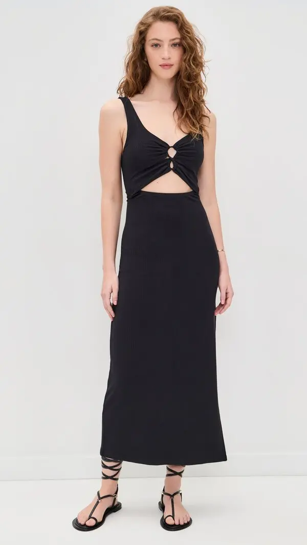 L*Space Camille Maxi Dress - Black