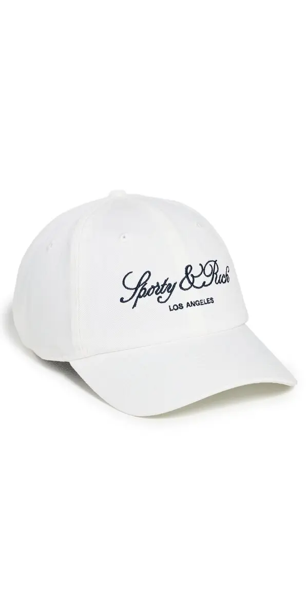 SPORTY & RICH Vendome La Cap - Ecru Dark Navy