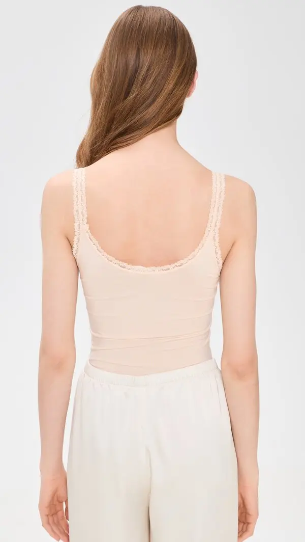 STRIPE & STARE Lace Trim Cami