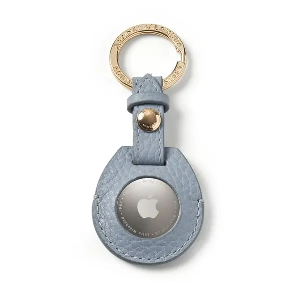 ASPINAL OF LONDON Airtag Key Ring - Blue