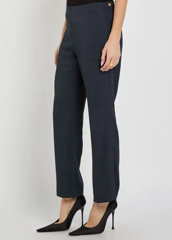 BLAZÉ MILANO Morelia Flared-leg Woven Trousers