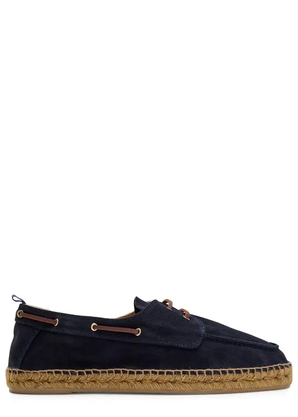 CastaÑer Nemo Suede Espadrille Loafers