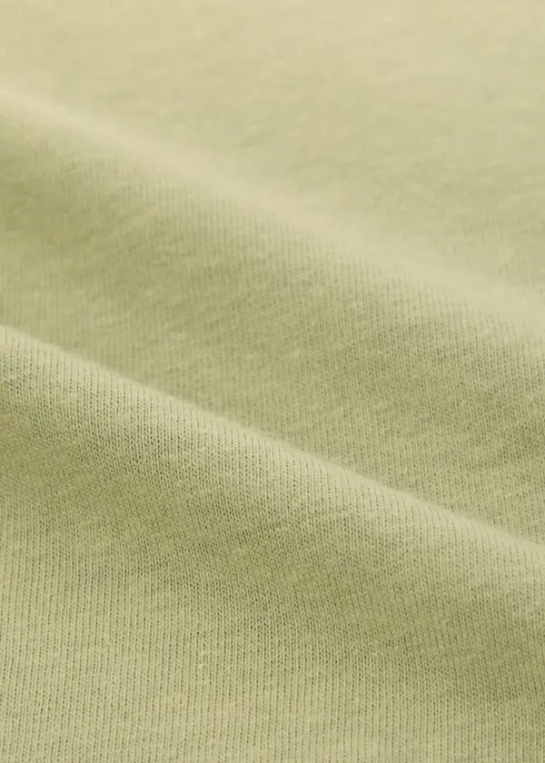 FRAME The Vintage Baby Cotton-blend T-shirt