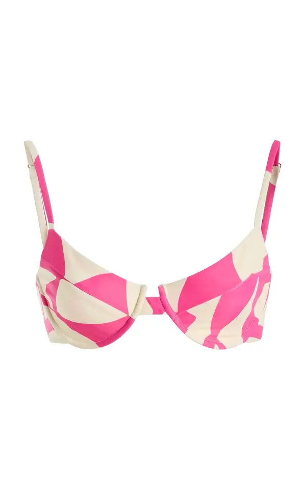 JUILLET Lulu Bikini Top - Print