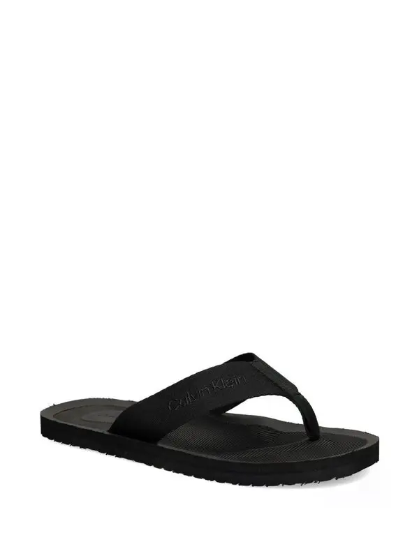 Calvin Klein Logo-embossed Flip-flops