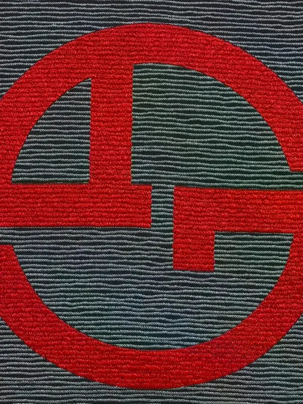 ARMANI/CASA Ga Logo-embroidered Cushion