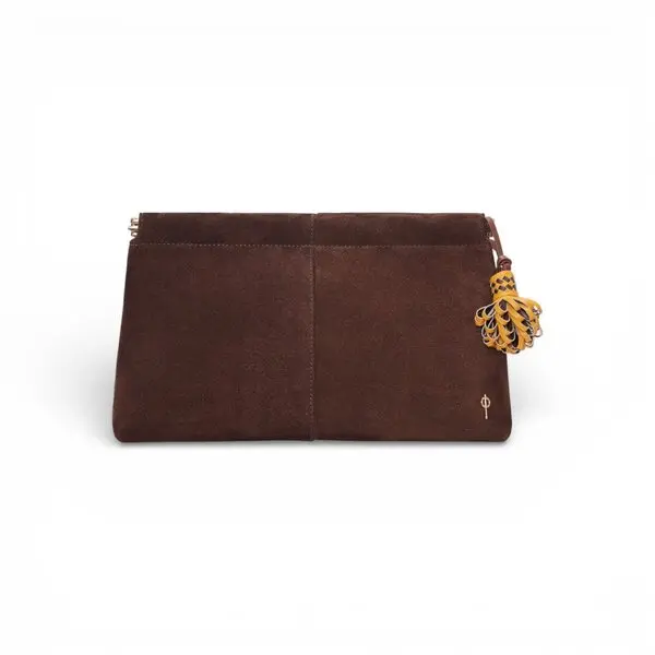 OTRERA Moira Suede Bag - Brown
