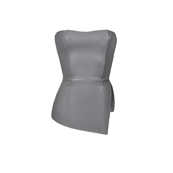 LIKA Lace-up Corset - Grey