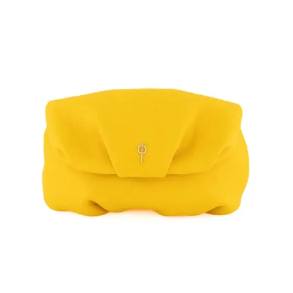 OTRERA Leda Leather Clutch - Orange