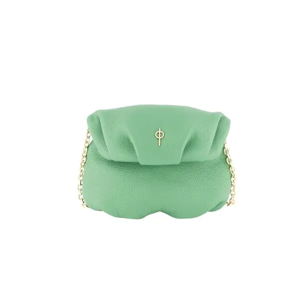 OTRERA Baby Leda Leather Crossbody - Green