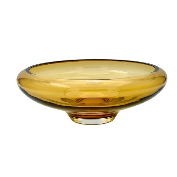 AN&ANGEL Large Amber Bowl