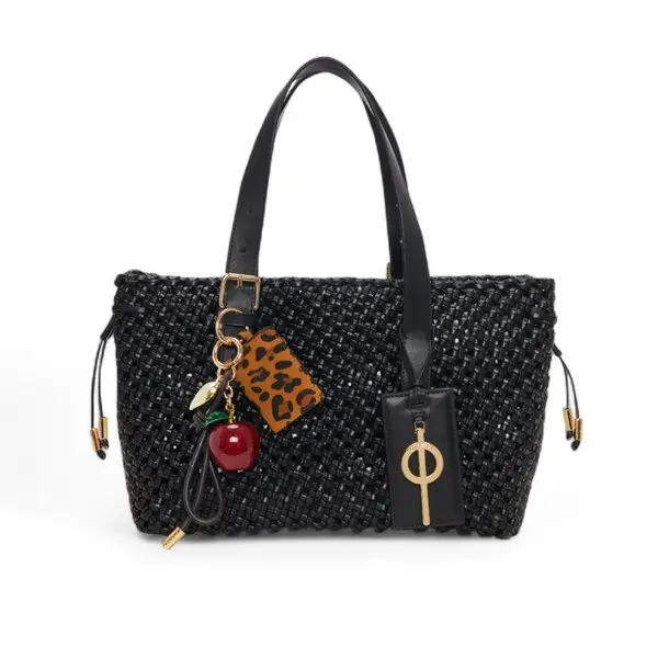 OTRERA Hand-knitted Leather Tote