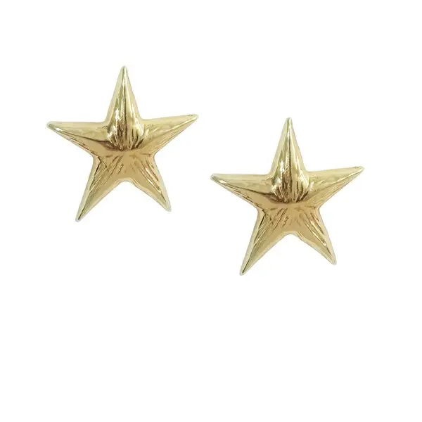 MAISON DE GALA Star Stud Earrings - Gold
