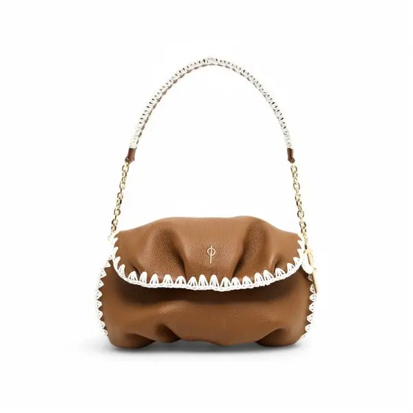 OTRERA Leda Macrame Handbag - Brown