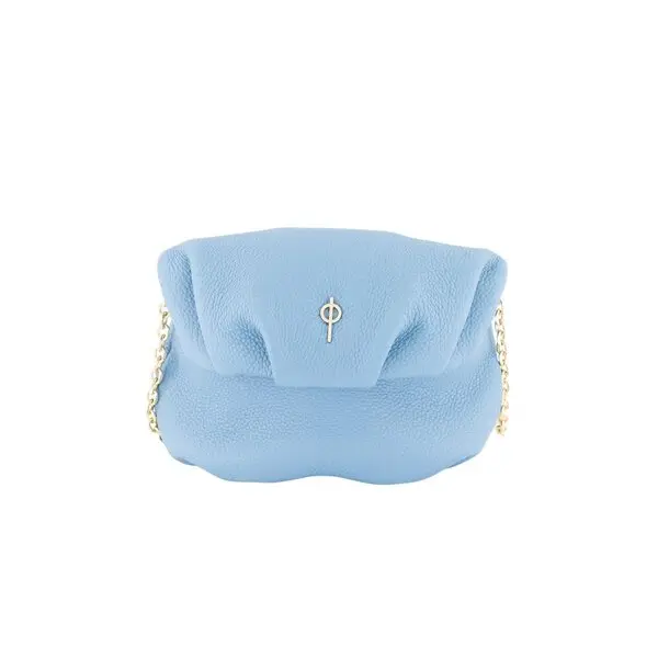 OTRERA Mini Leda Leather Crossbody - Blue