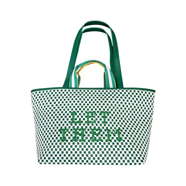LILLY LOVES Embroidered Tote Bag