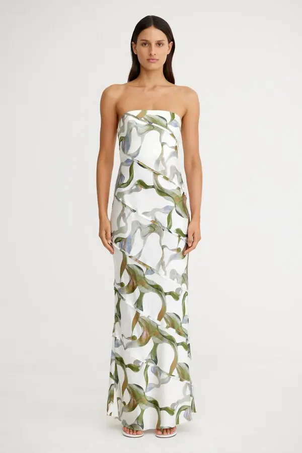 Significant Other Strapless Maxi Dress