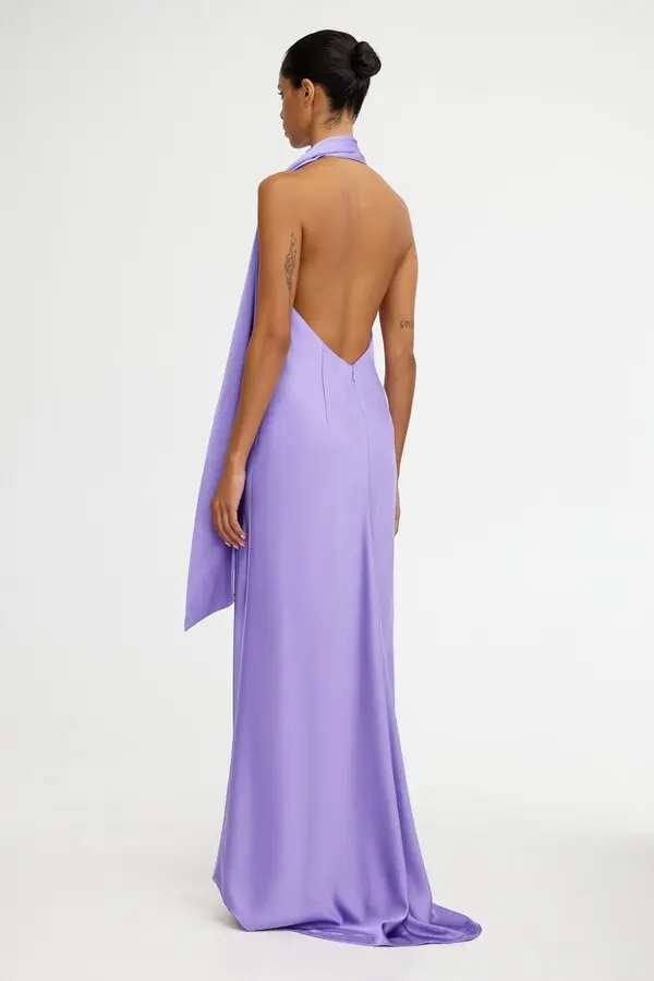 Significant Other Adriana Halter Gown - Lilac