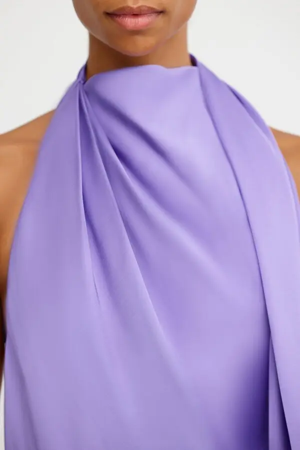 Significant Other Adriana Halter Gown - Lilac