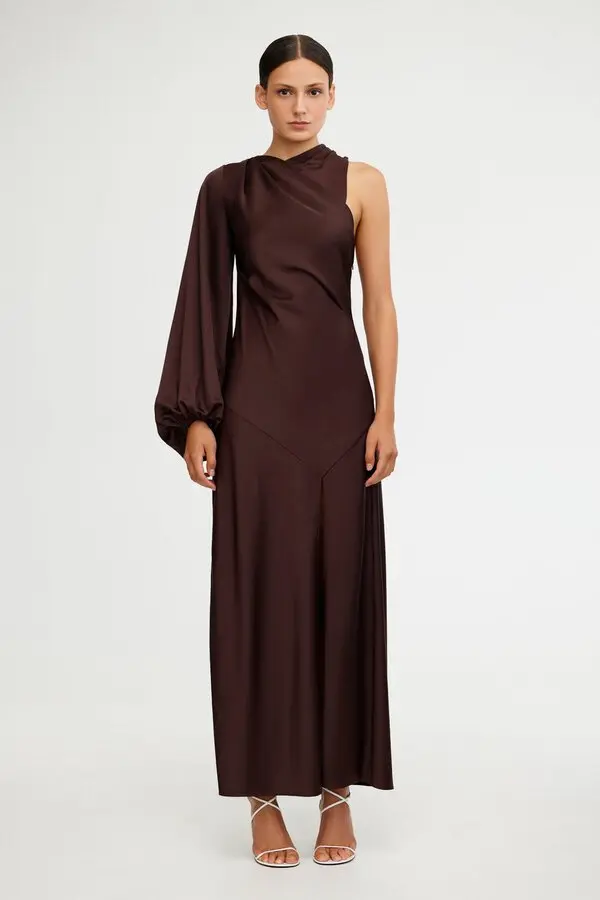 Significant Other Adriana One Shoulder Maxi Dress