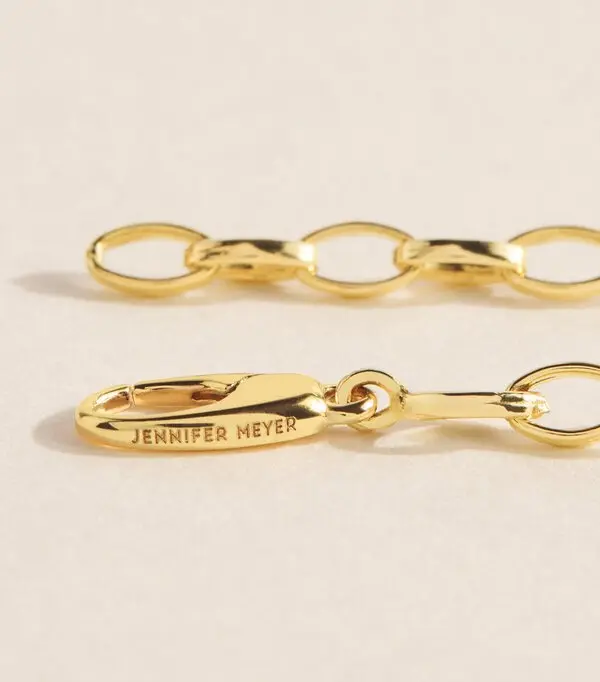 JENNIFER MEYER Yellow Graduated Edith Link Bracelet