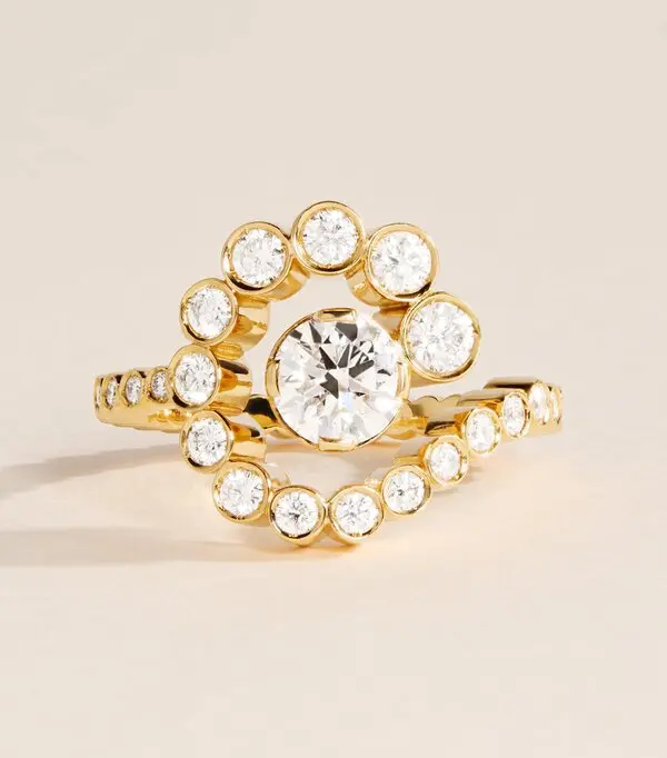Sophie Bille Brahe Ensemble Escargot Ring - Gold