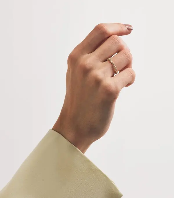 JENNIFER MEYER Diamond 3-prong Ring