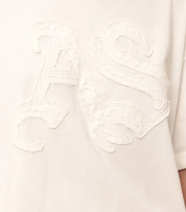 ALLSAINTS Organic Cotton Insignia Etta T-shirt - White