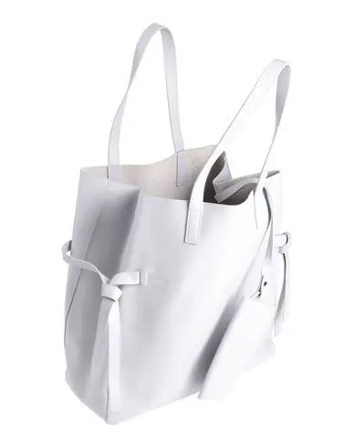 JIL SANDER Leather Shopper Tote With Detachable Pouch