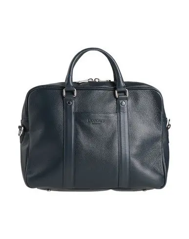 DOUCAL'S Leather Handbag - Navy