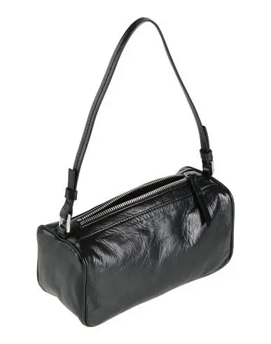 By Far Lambskin Handbag - Black