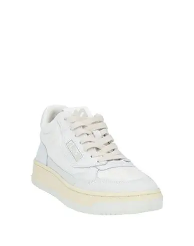 AUTRY Leather And Textile Fiber Low-top Sneakers - White