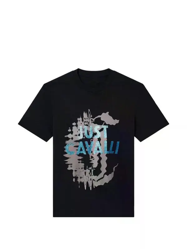 Just Cavalli Logo-print Cotton T-shirt