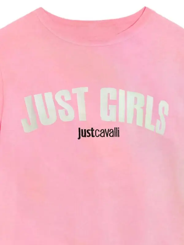 Just Cavalli Logo-print Cotton T-shirt