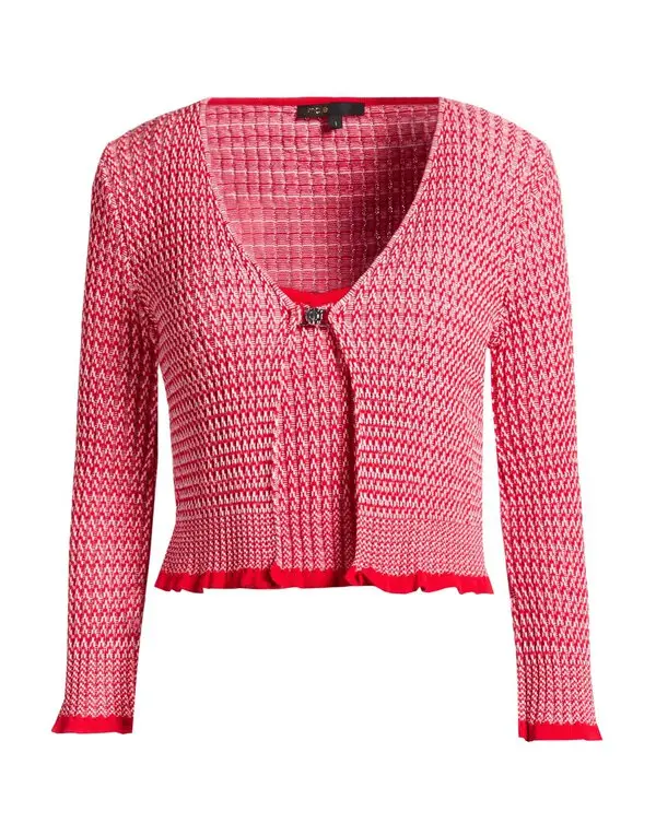 Maje Intarsia-knit Twin Set