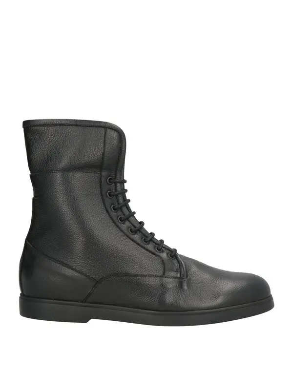 BALDININI Leather Lace-up Ankle Boots