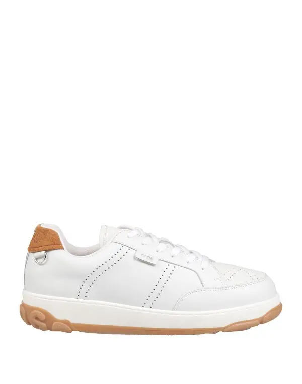 Gcds Leather Low-top Sneakers - White