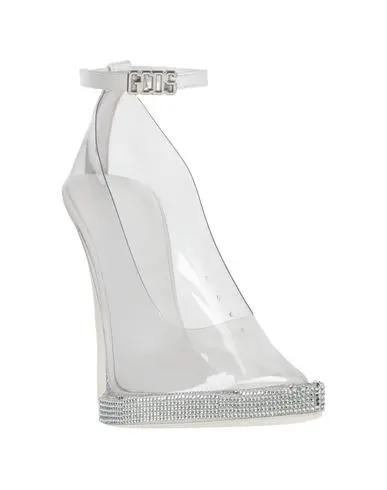 Gcds Stiletto Pumps With Buckle Strap - Transparent