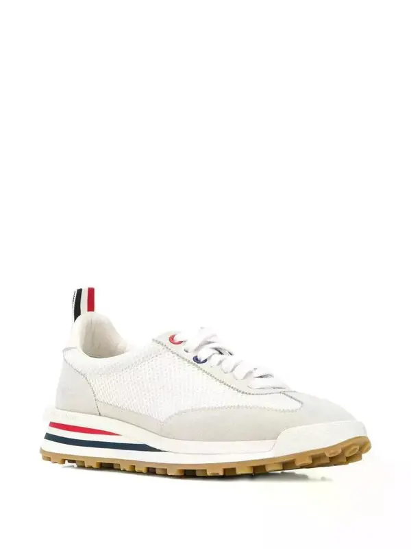 Thom Browne Tech Runner Panelled Sneakers - White