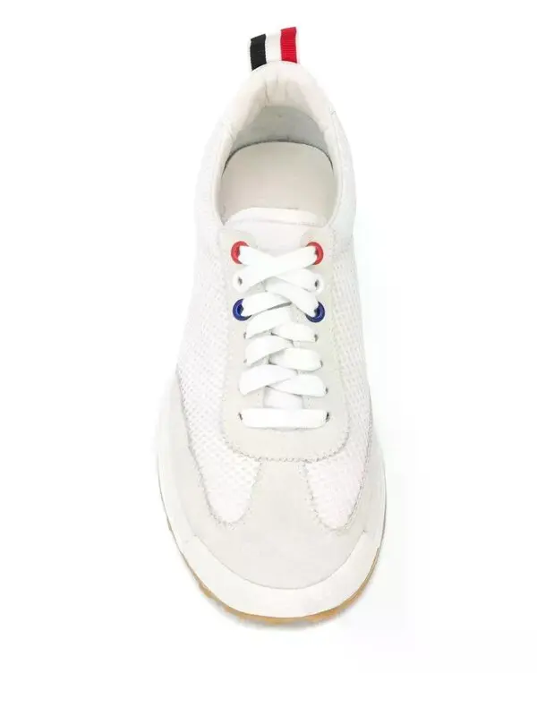 Thom Browne Tech Runner Panelled Sneakers - White