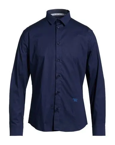 BIKKEMBERGS Shirt Size Cotton, Elastic Fibres