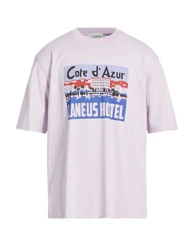 LANEUS T-shirt Size Cotton - Purple