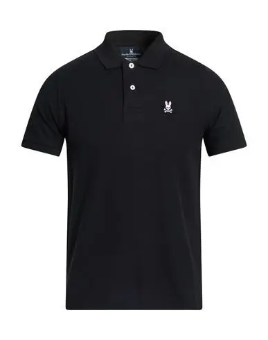Psycho Bunny Polo Shirt Size Pima Cotton - Black