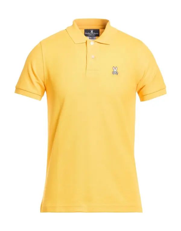 Psycho Bunny Polo Shirt Size Pima Cotton - Yellow