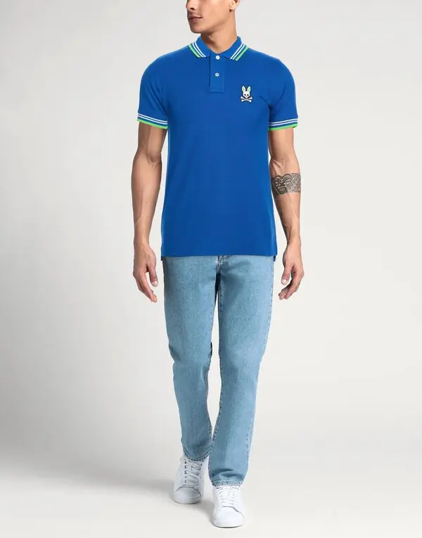 Psycho Bunny Polo Shirt Size Pima Cotton - Blue